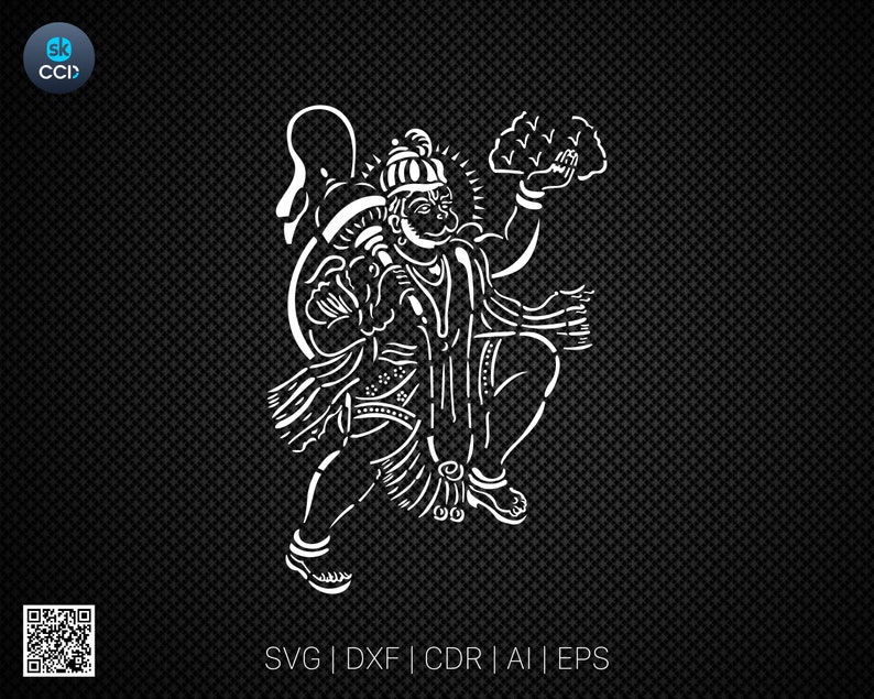 Indian God | Lord Hanuman | Hanuman | Laser Cutting Design | DXF Vector ...