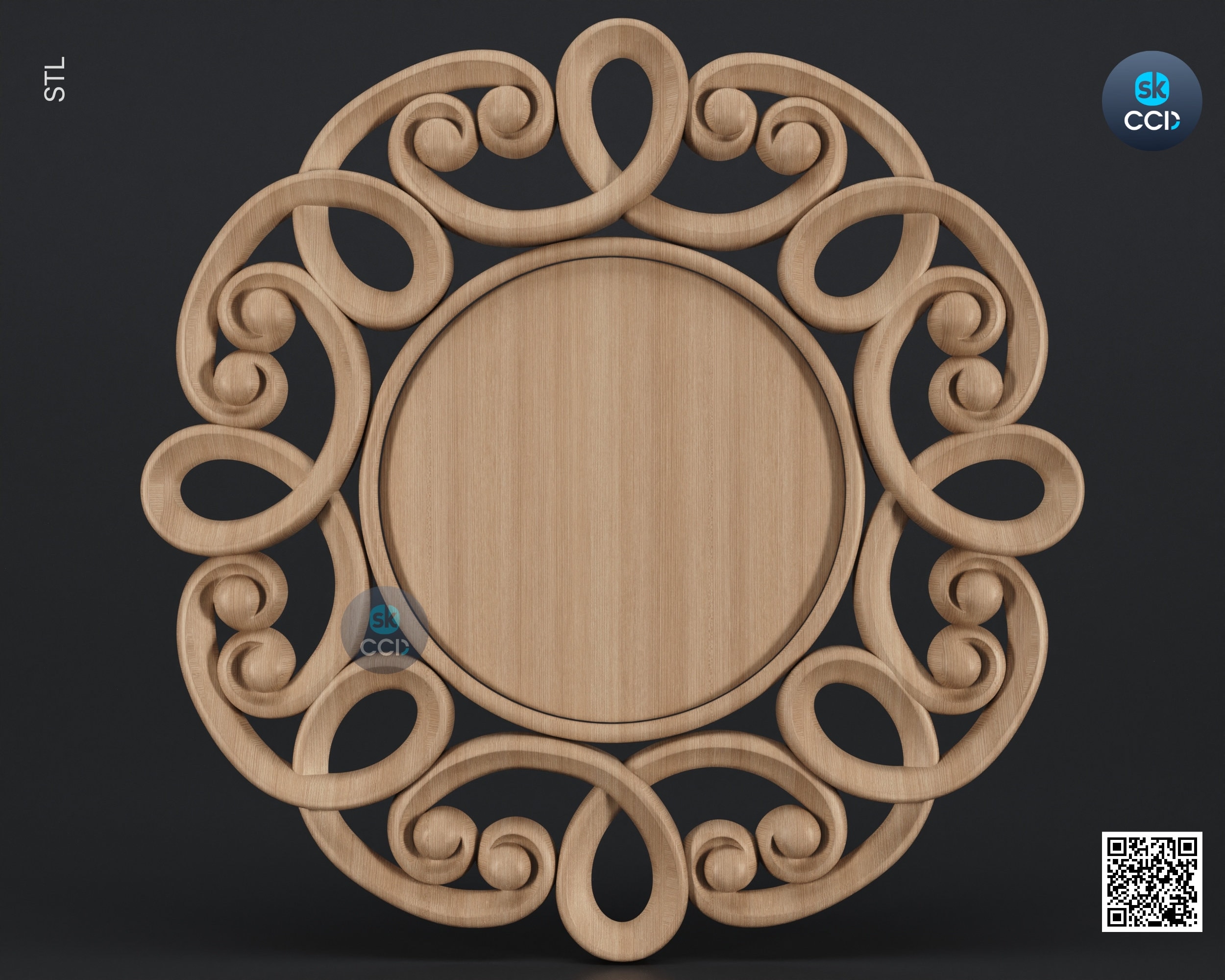 Carved Frame STL 3D Model, Carvign Frame, CNC Router Carving Artcam ...