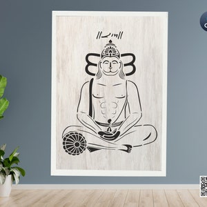 Indian God | Lord Hanuman | Hanuman | Laser Cutting Design | DXF Vector ...