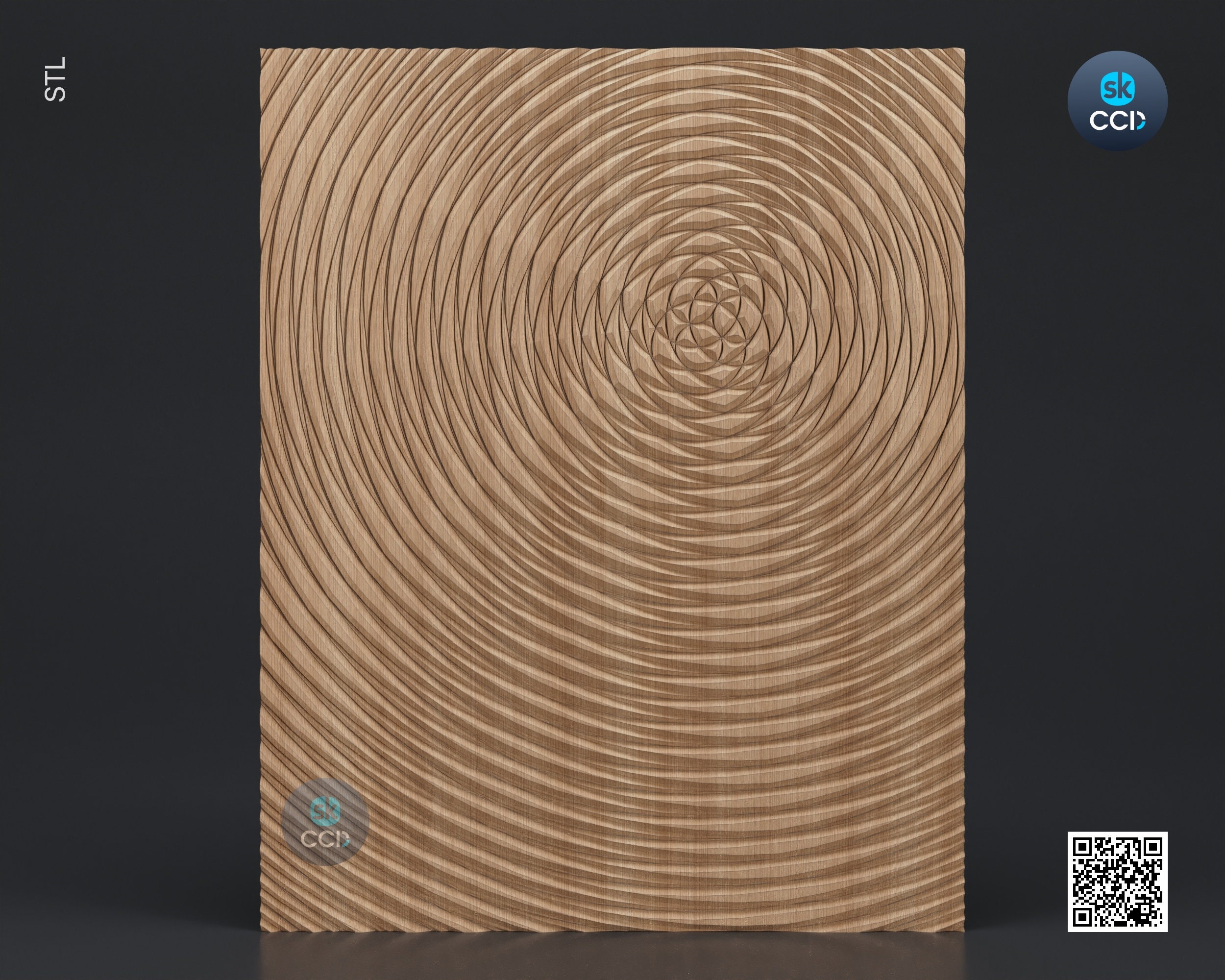 Wood Wall Art, Kaizen STL Model, CNC Router Carving Artcam File, Wall ...