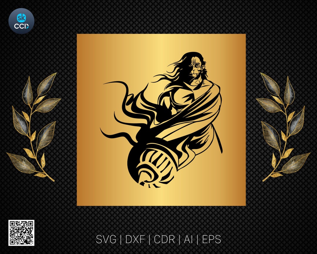 Indian God | Lord Hanuman | Hanuman | Laser Cutting Design | DXF Vector ...