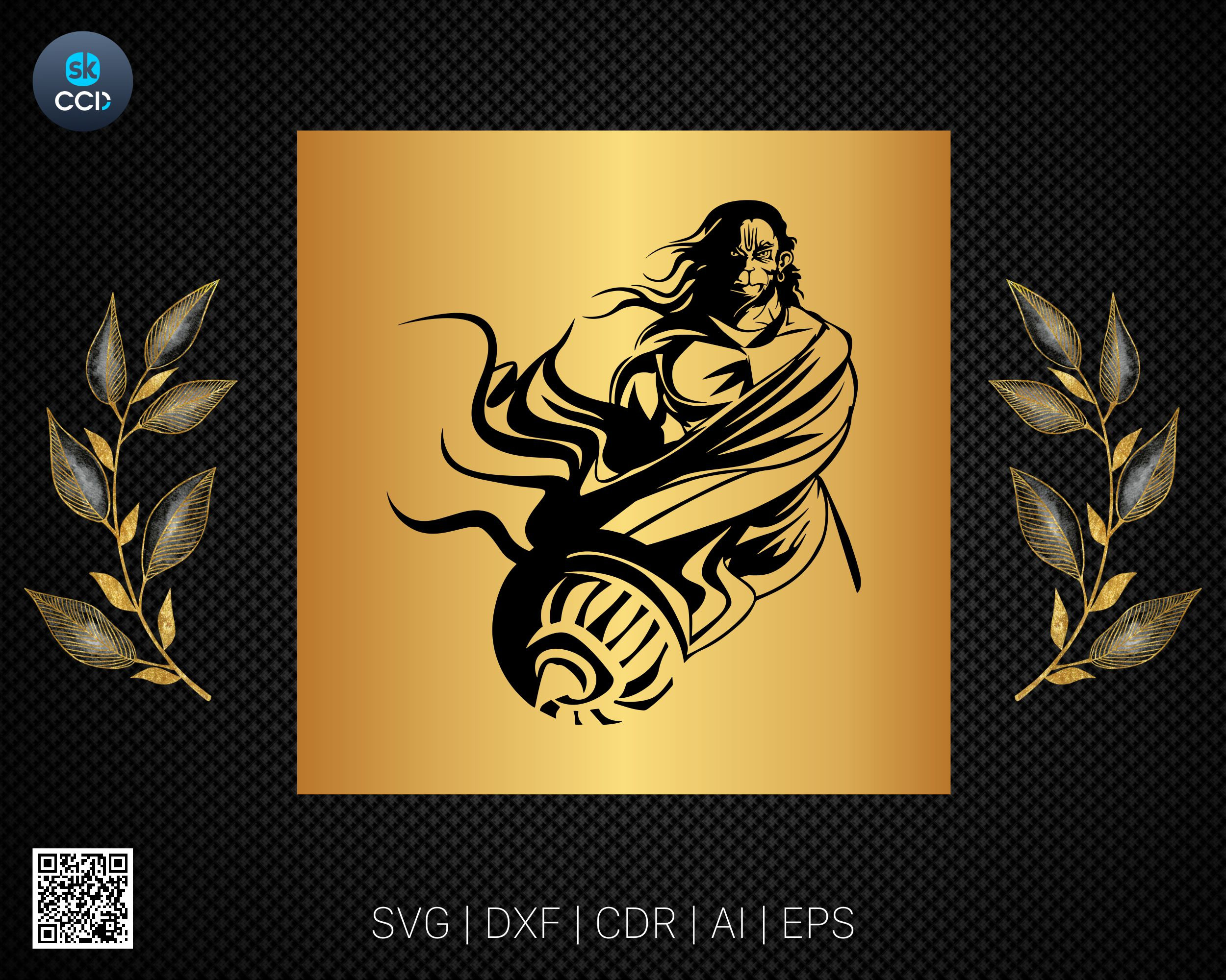 Indian God Lord Hanuman Hanuman Laser Cutting Design - Etsy Australia