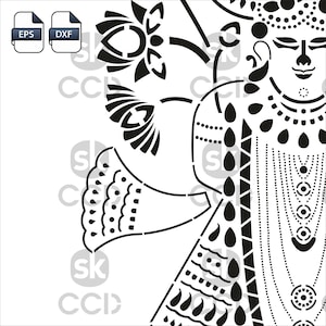 Shrinathji | Shrinathji Wall Art | Indian God | | Laser Cutting Design ...