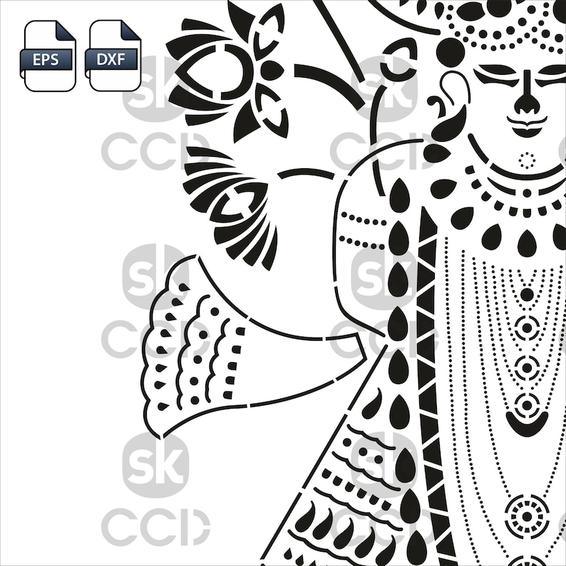 Shrinathji | Shrinathji Wall Art | Indian God | | Laser Cutting Design ...