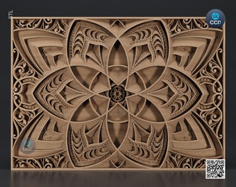 Wood Wall Art, Feather STL Model, CNC Router Carving Artcam File, Wall ...