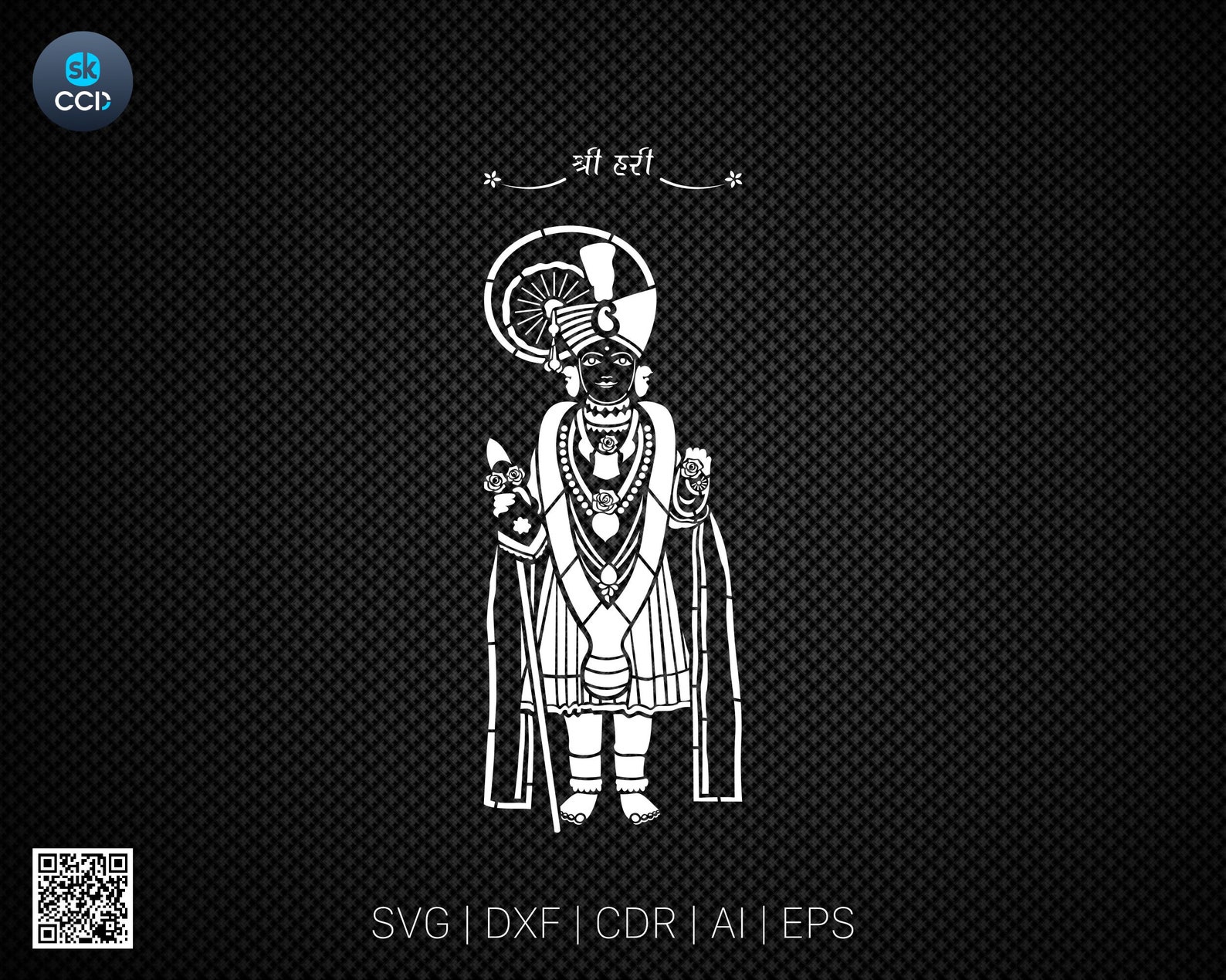 Swaminarayan Wall Art Indian God Laser (Instant Download) - Etsy