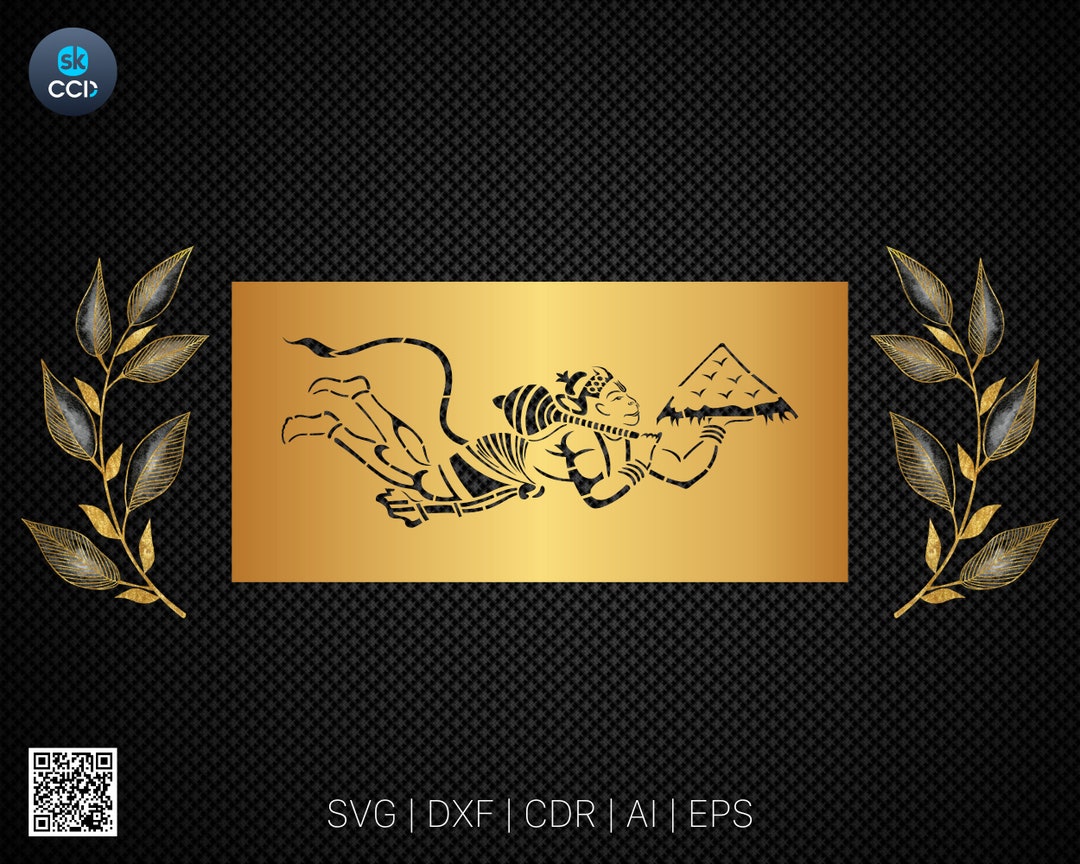 Indian God | Lord Hanuman | Hanuman | Laser Cutting Design | DXF Vector ...