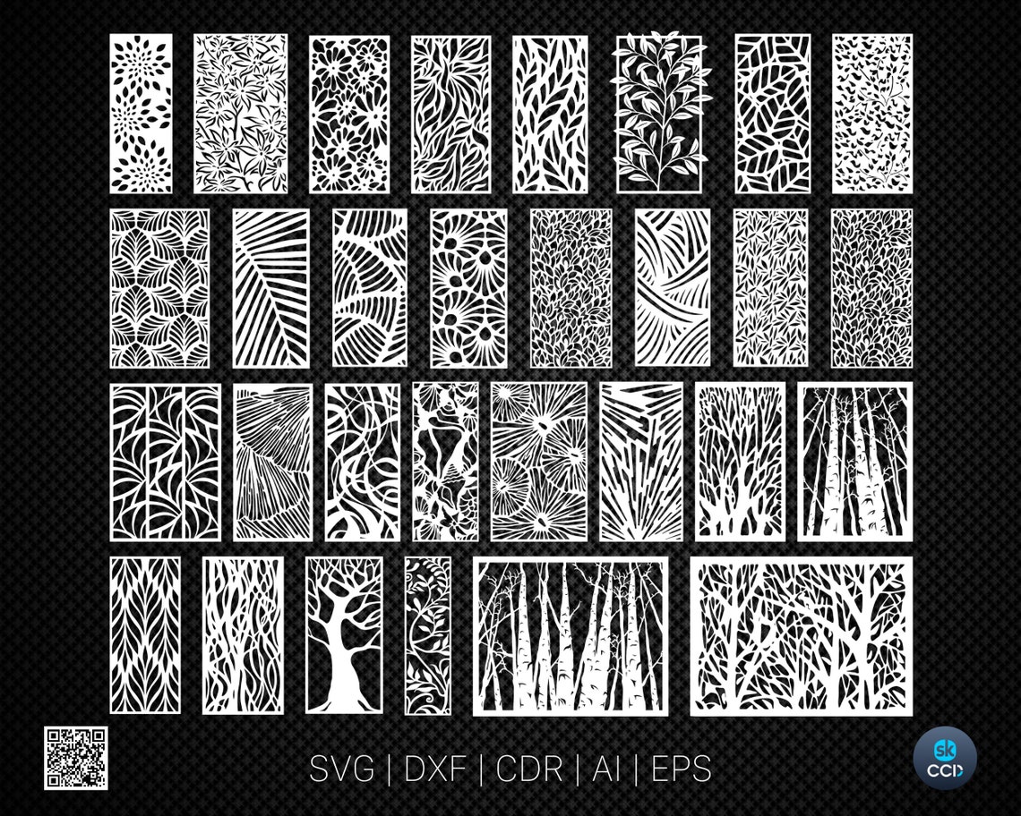 Wall Panel 30 Patterns of Art Deco for Decorative Partitions - Etsy UK