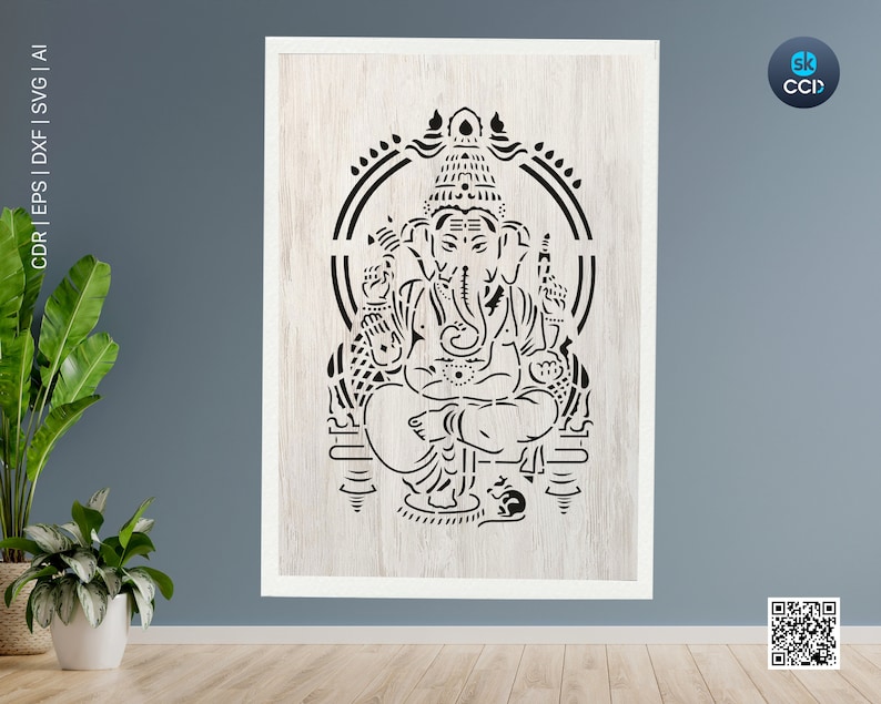 Buy Lord Ganesh | Ganesha | Laser Cutting Design | Dxf File | Laser Cut ...