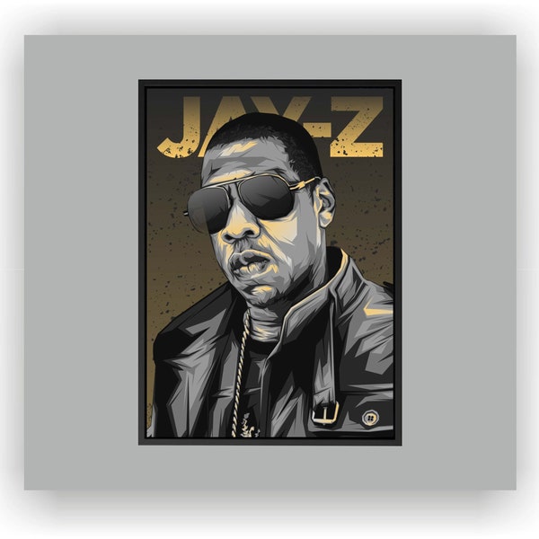 Jay Z Canvas - Etsy