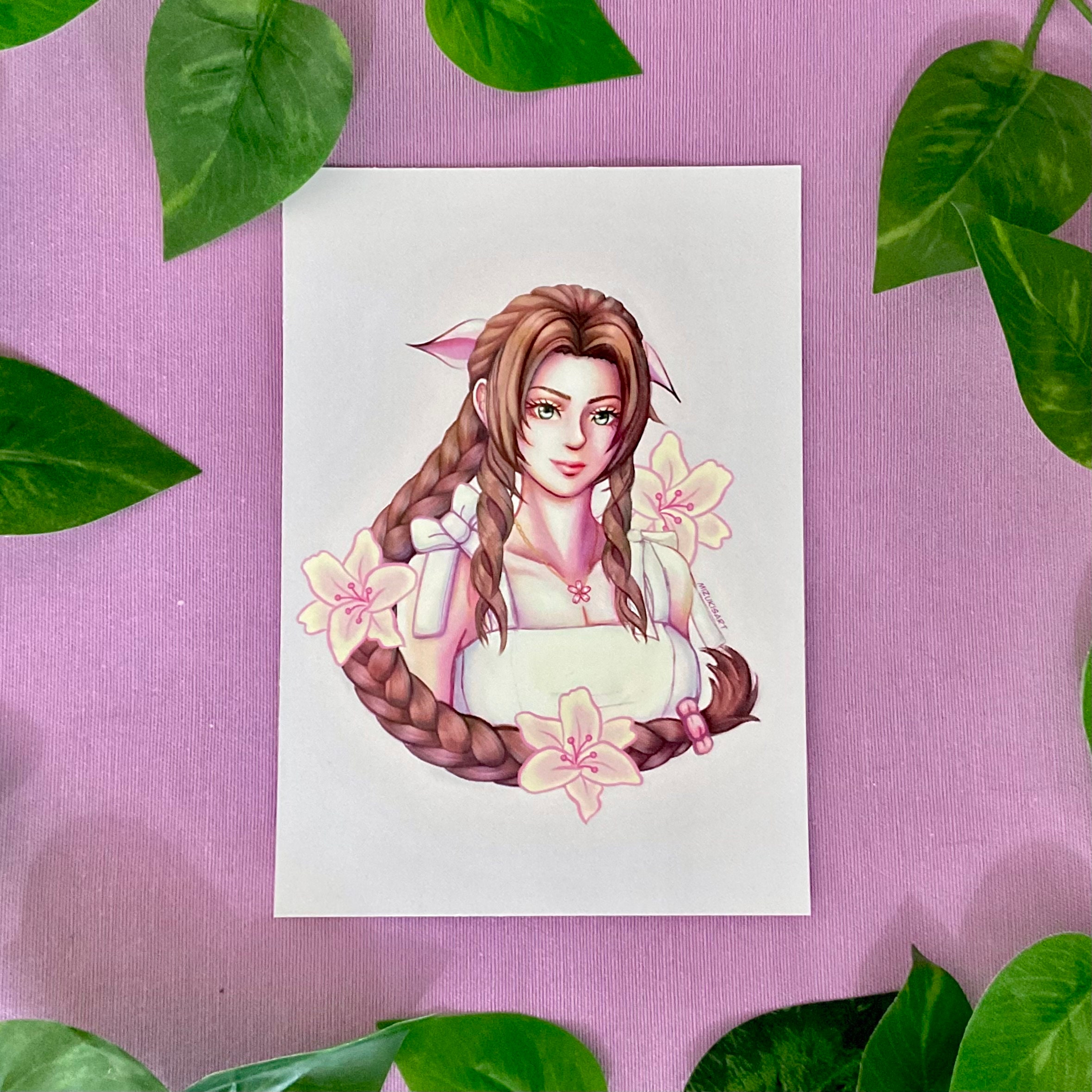 Final Fantasy VII Illustration, FF7 Fanart, Cloud Zack Tifa Aerith ...