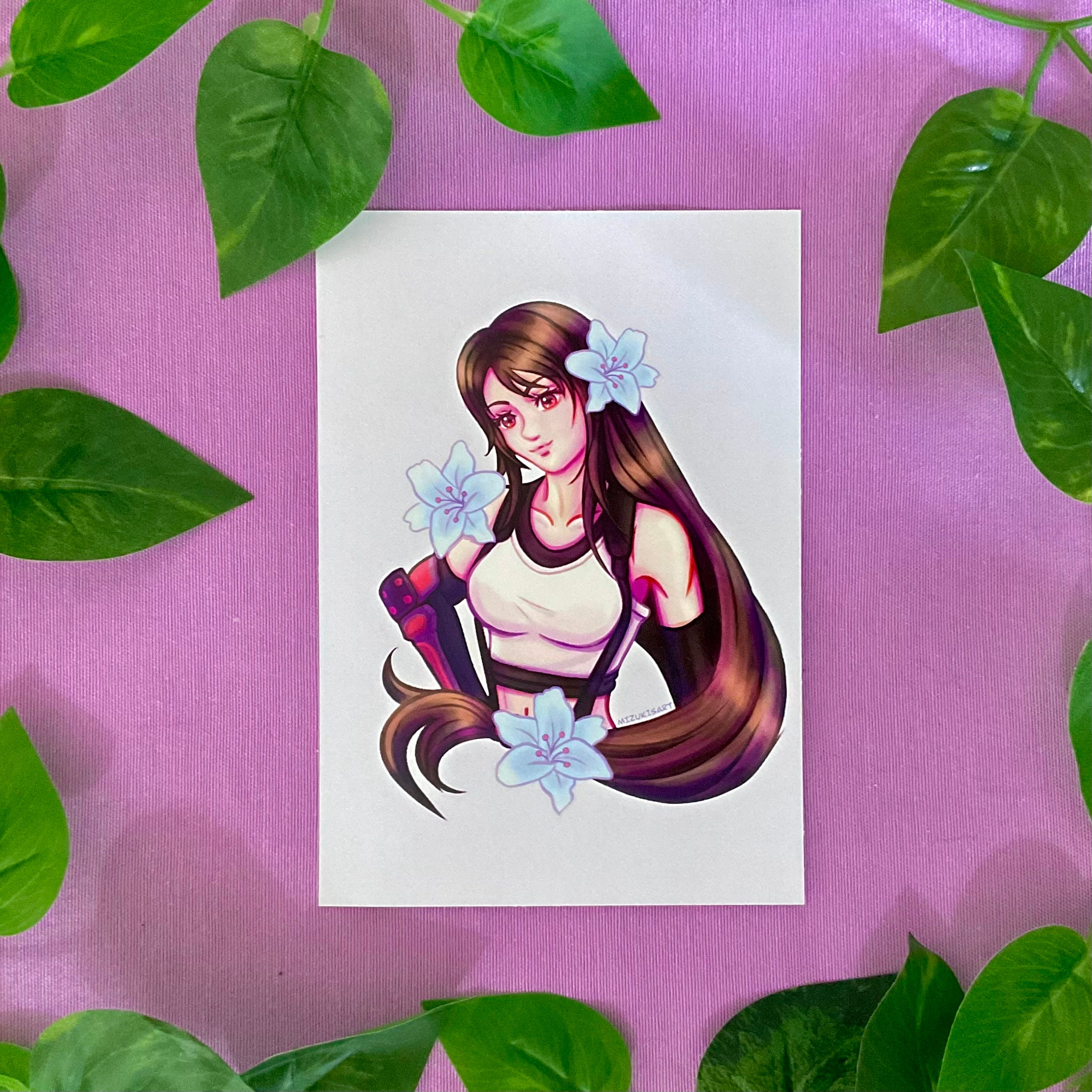 Final Fantasy VII Illustration, FF7 Fanart, Cloud Zack Tifa Aerith ...