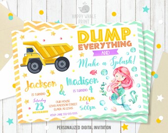 Split Party Invitation - Etsy