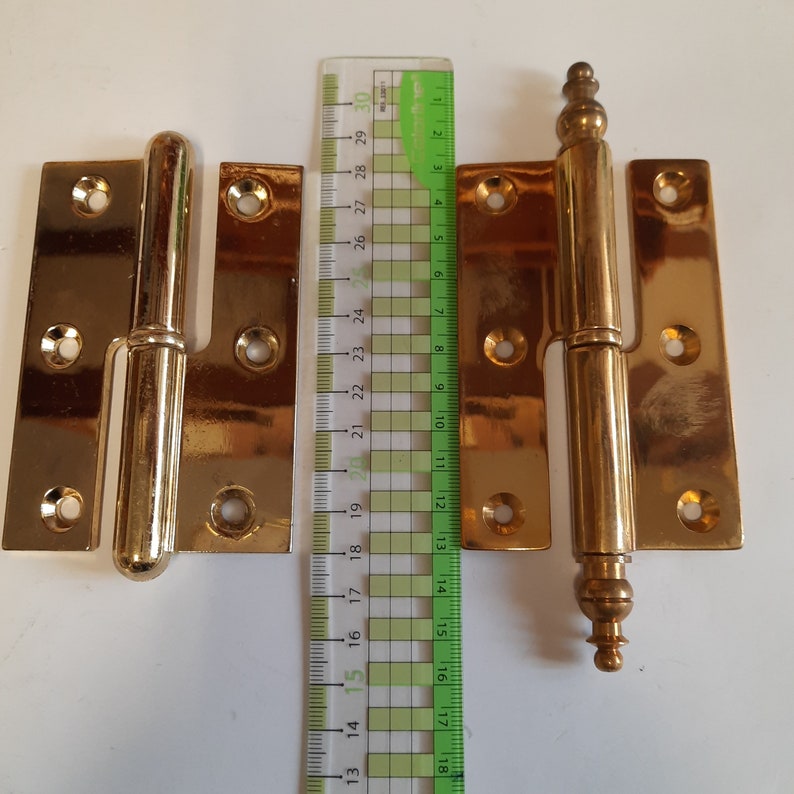 Door Hinges Are Brass. Decorative Door Hinges in Different - Etsy