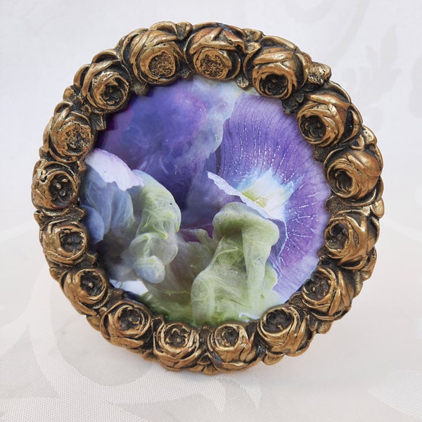 Round Brass Frame - Etsy