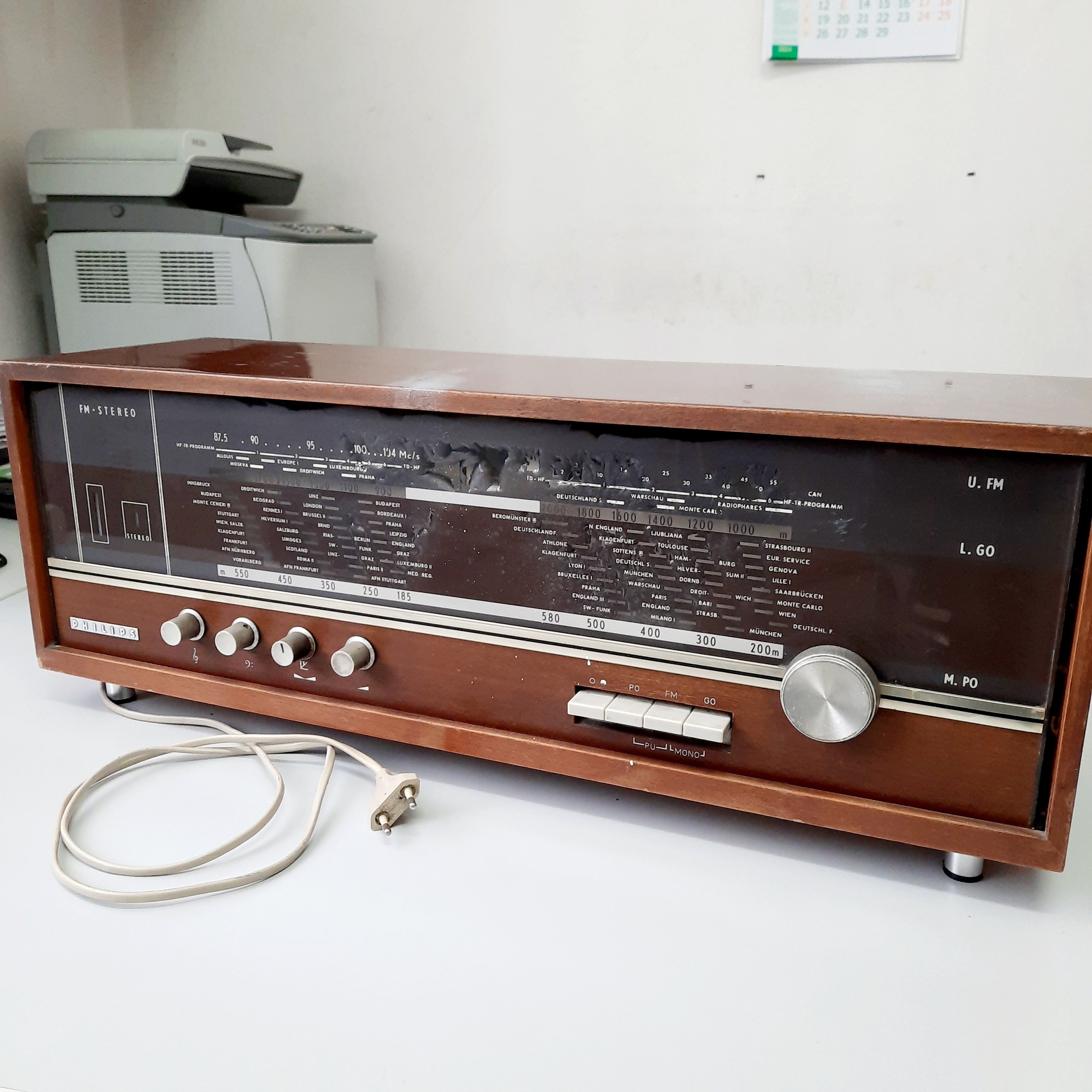 Vintage Philips Hi-fi Radio Retro 1960s Nostalgia - Etsy