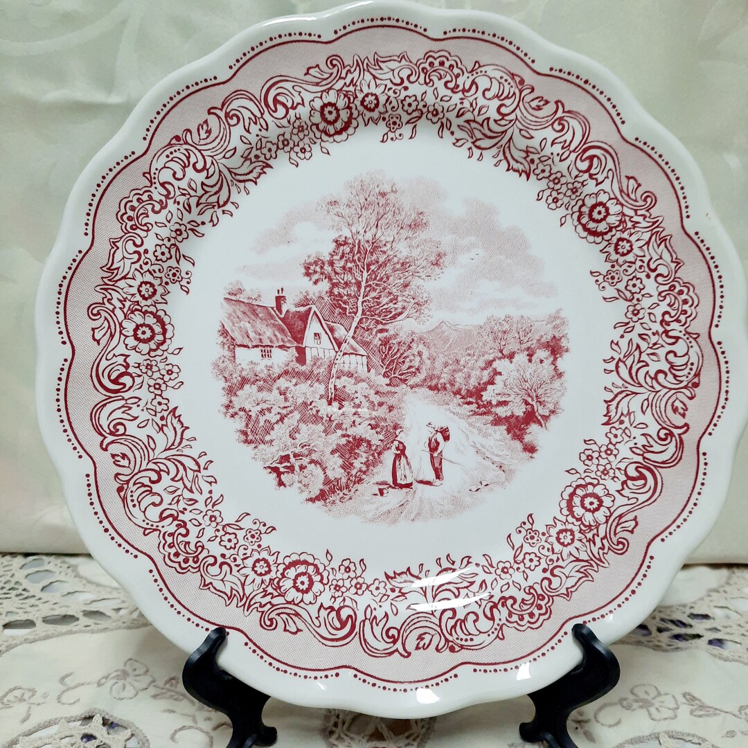 Vintage Plate "swiss Landscapes", Made in Italy, 1950-1980. Wall ...