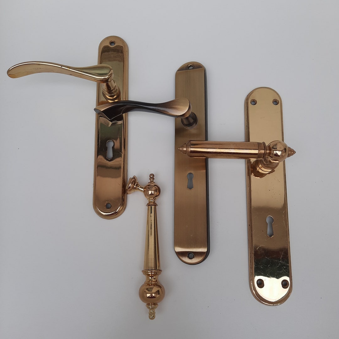Brass Door Handles. Classic Door Handles in Different Colors and Sizes ...
