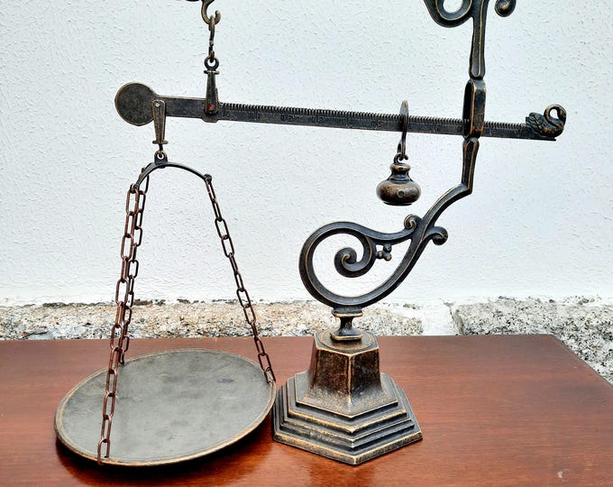 Hand Forged Medieval Balance Scale / Scales of Justice - Etsy