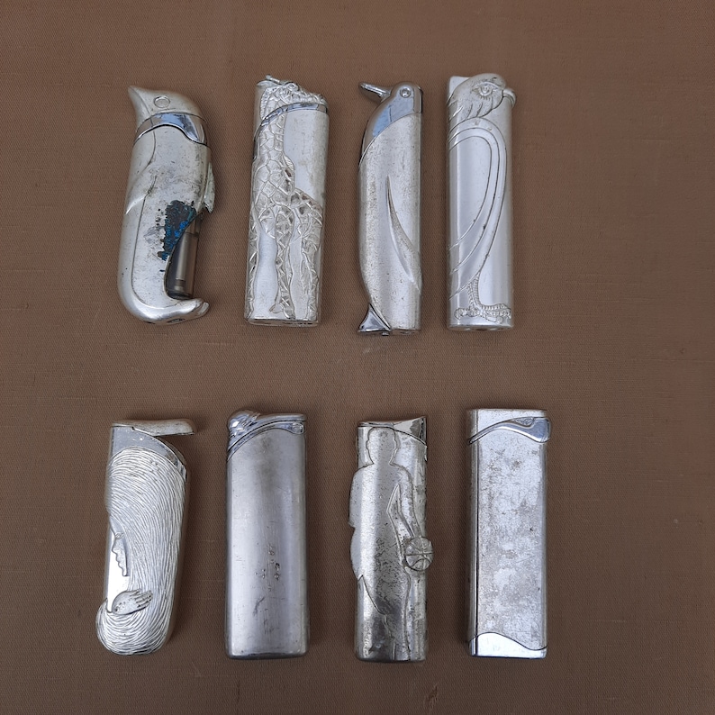 Vintage Lighters.gift Lighters.fancy Shape Lighters. Collection of ...