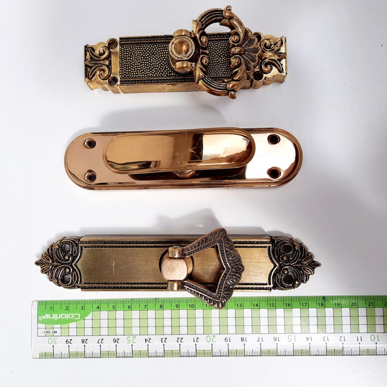 Decorative Brass Window Handles: Vintage Window Fittings - Etsy Australia