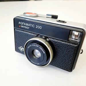 Made in Germany, Agfamatic 200 Sensor 126 Pose Cartridge Film Camera in ...
