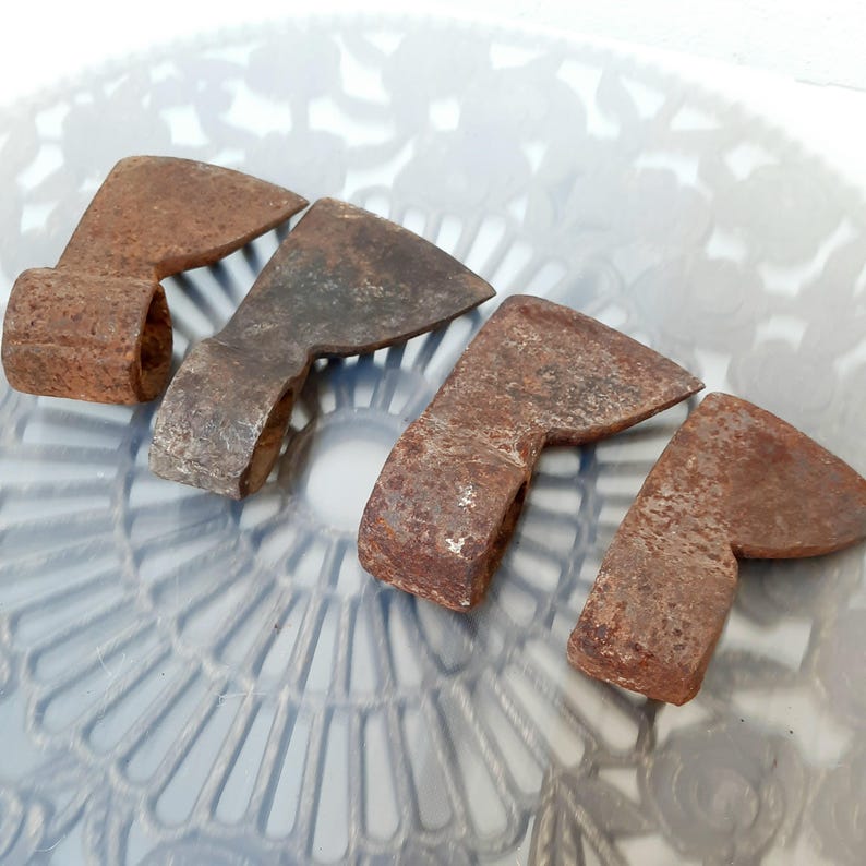 Vintage Iron Axe. Primitive Hand Tools. Rusty Axe Head - Etsy