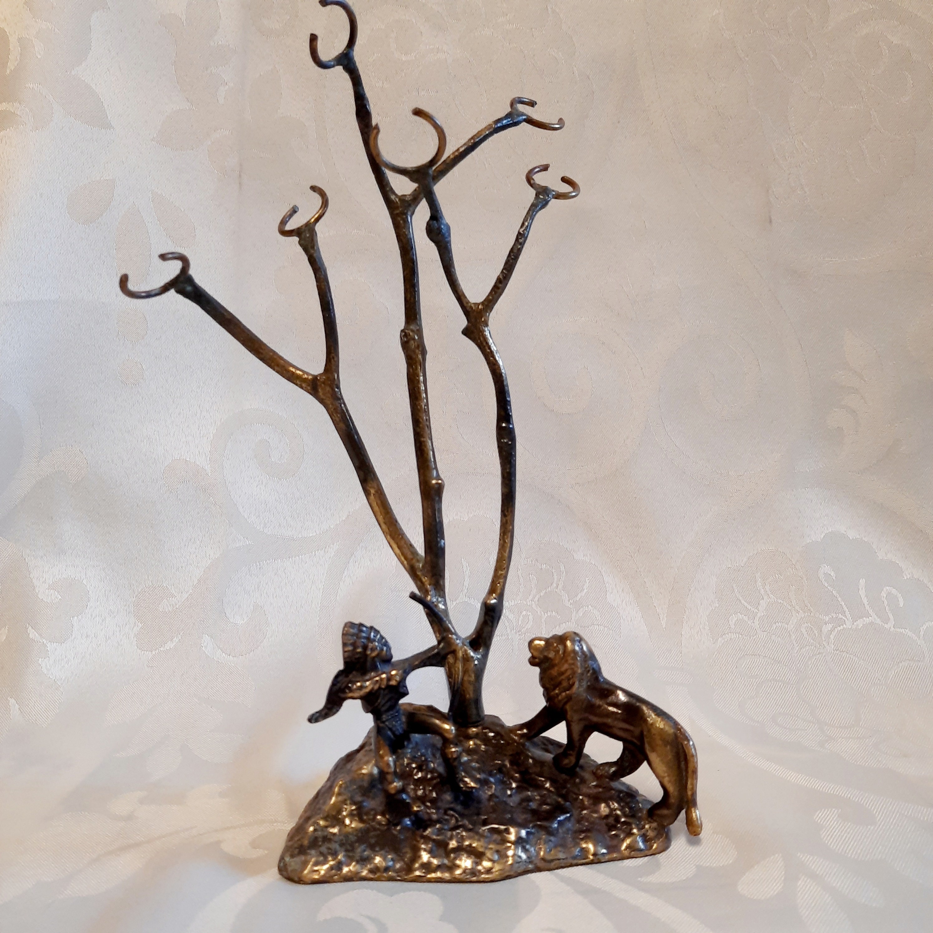 Vintage Key Rack Key Chains. Decorative Bronze Key Holder. - Etsy