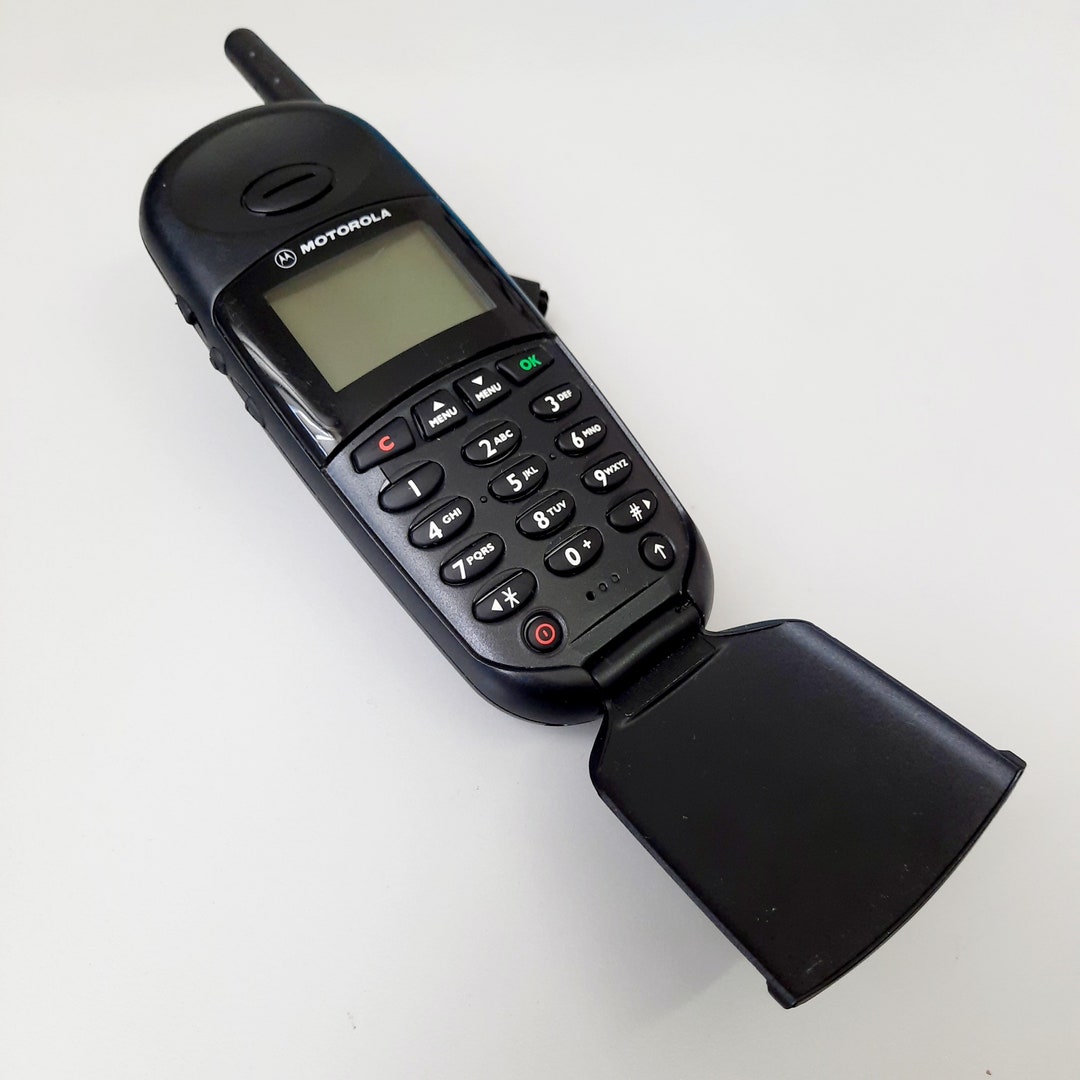 Three Vintage Cell Phones - Samsung, Motorola and Alcatel. Rare Vintage ...