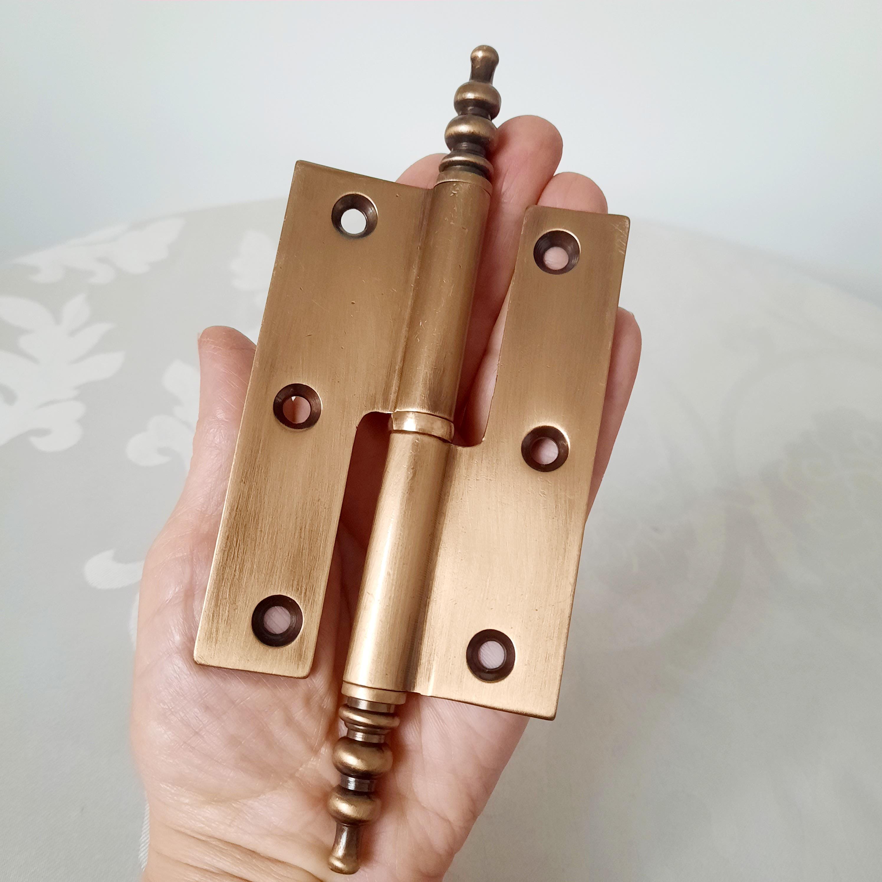 Brass Door Hinges: Decorative Bronze TUPAI Hinges - Various Sizes - Etsy