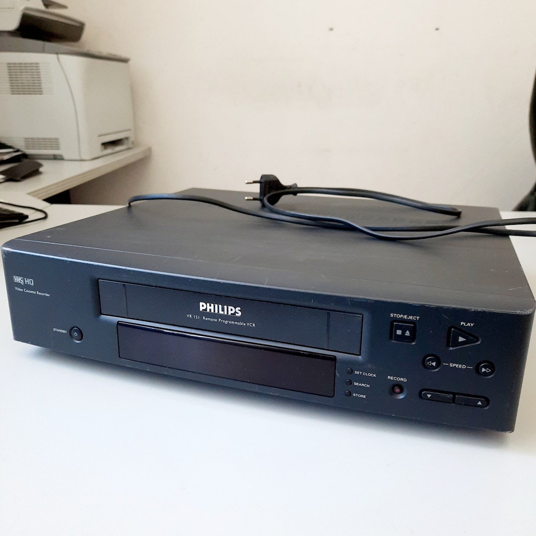 Videocassete PHILIPS Vintage Modelo VR 151/01 - Etsy