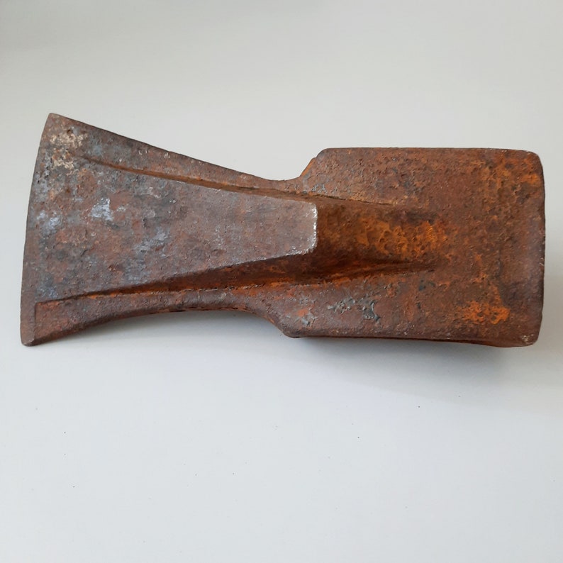 Rusty Axe Retro Ax Without Handle Vintage Tools Old Axe - Etsy