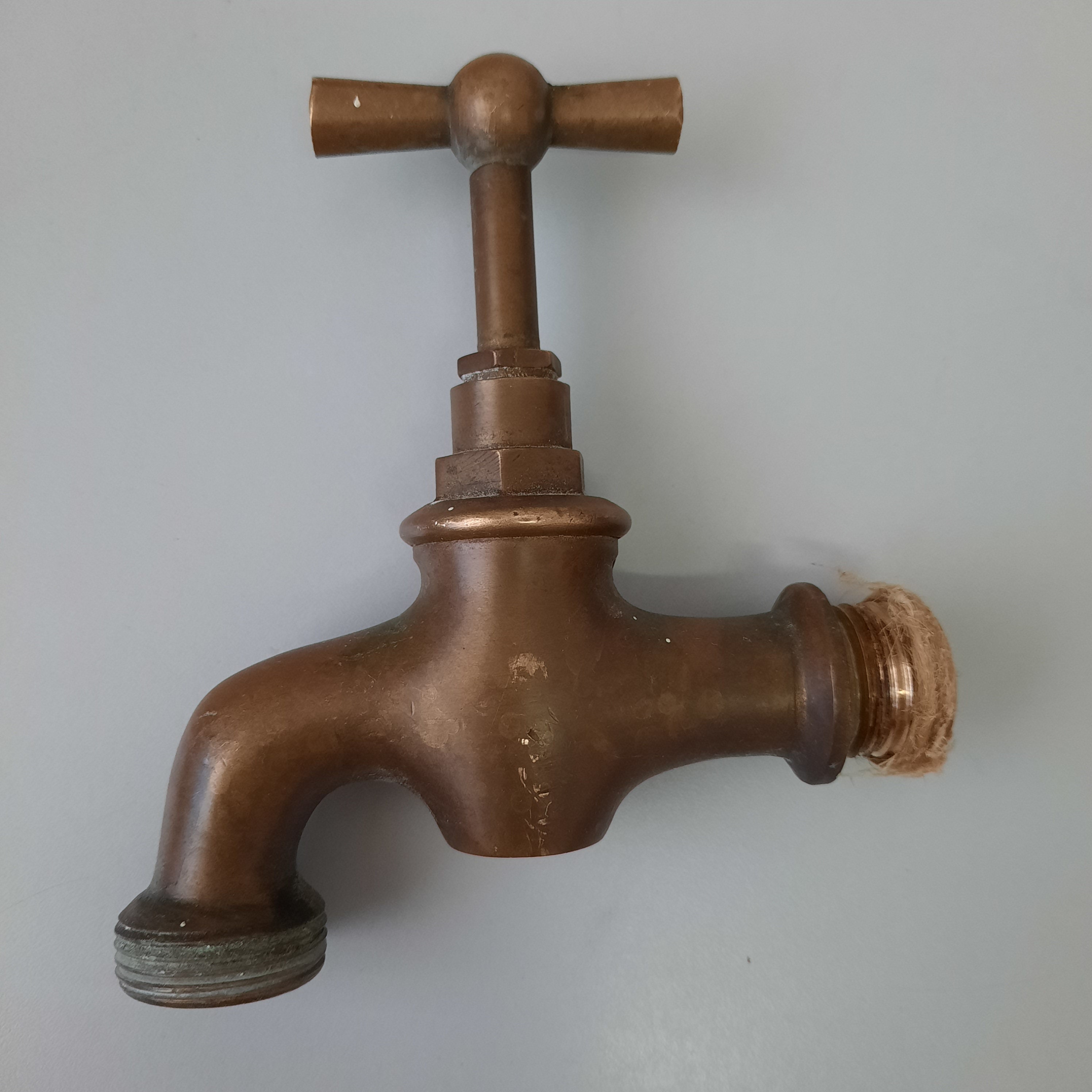 A Set of Brass Faucets.old Faucet. Brass Faucet for Water. Retro ...