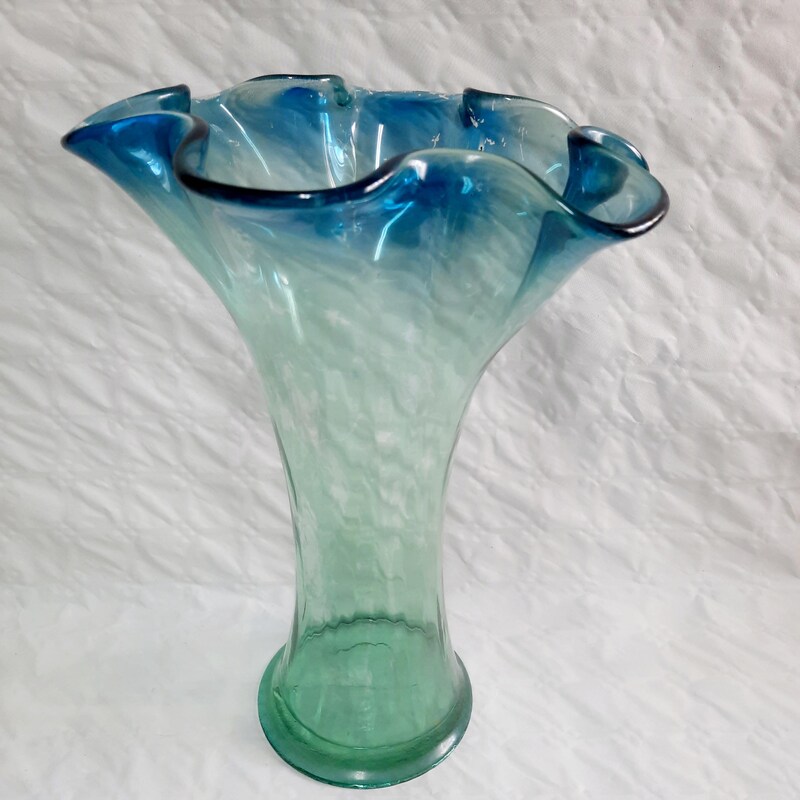 Color Glass Vase - Etsy