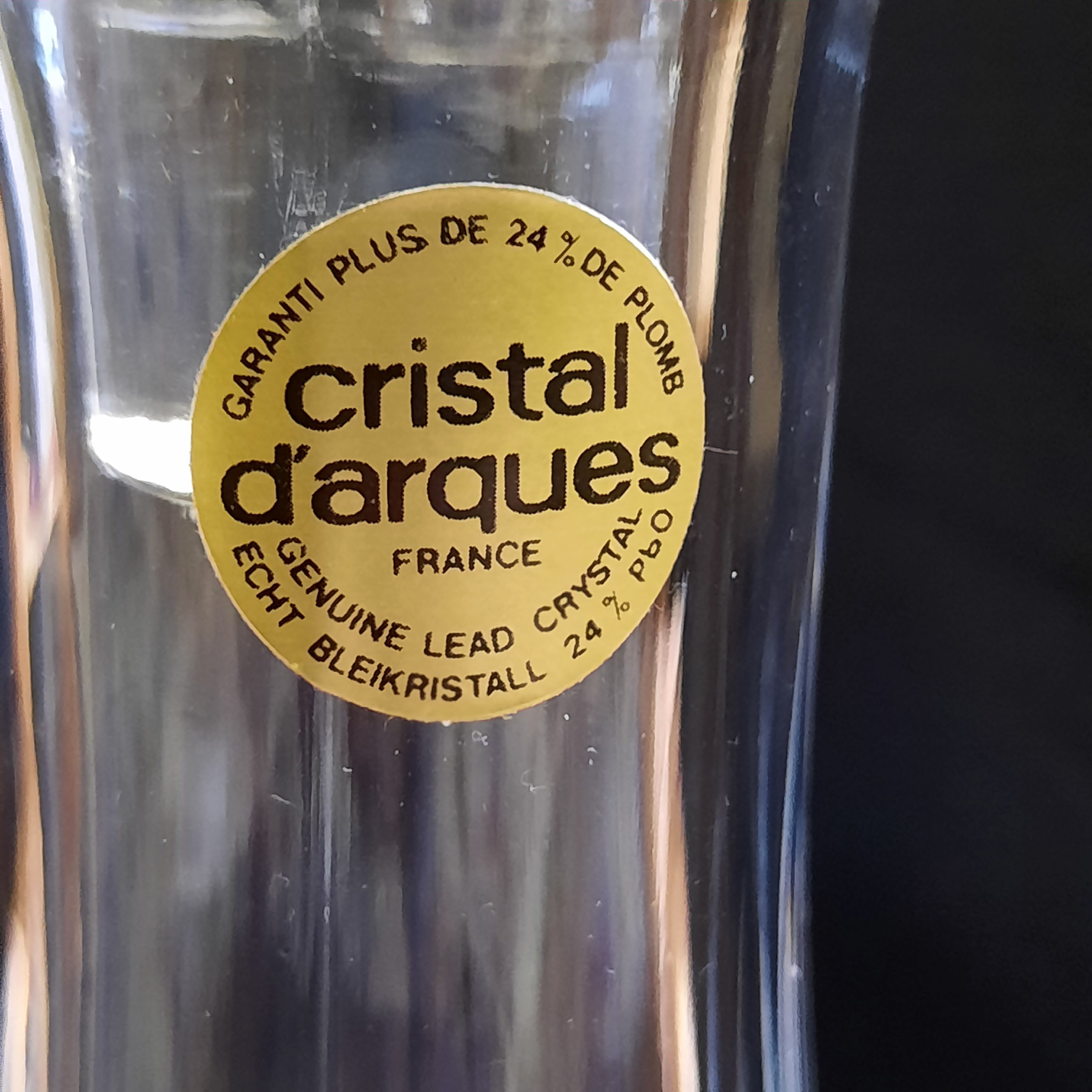French Crystal Decanter Cristal D'arques - Etsy New Zealand