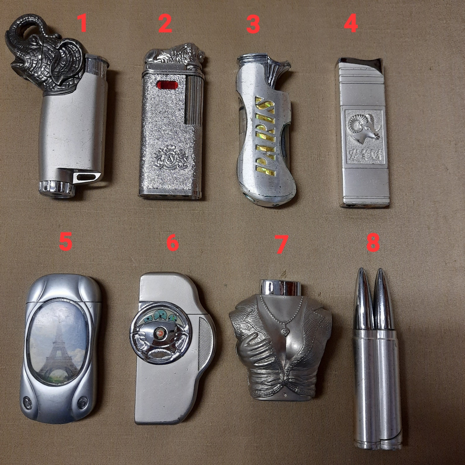 Vintage Lighters, Funny Shapes Lighters, Unique Shape Lighter ...