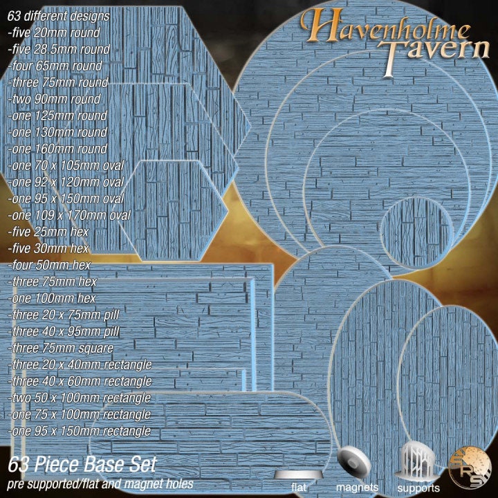 Wooden Bases Various Sizes - Etsy