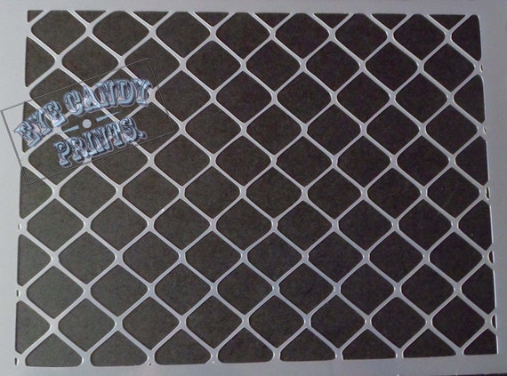 Fence Stencil - Etsy