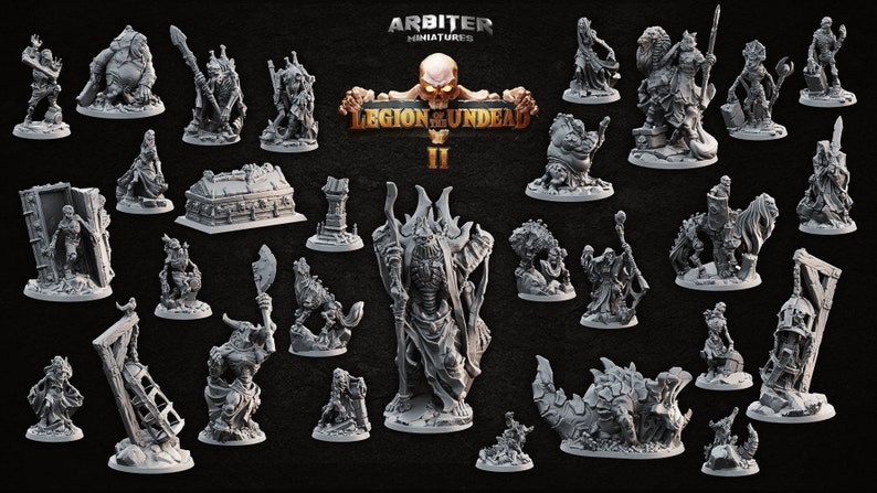 Ghost 2 Resin Cast Miniatures 3d Prints - Etsy