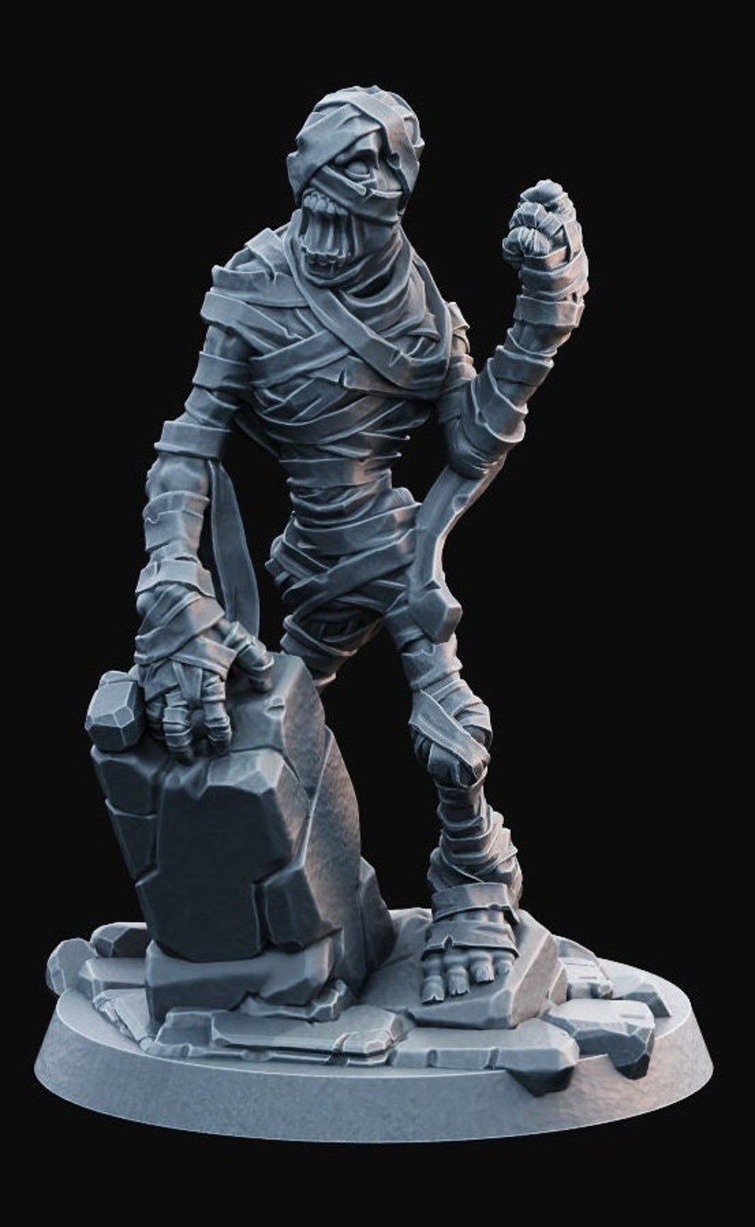 Mummy#1 Resin Cast Miniatures 3d Prints - Etsy