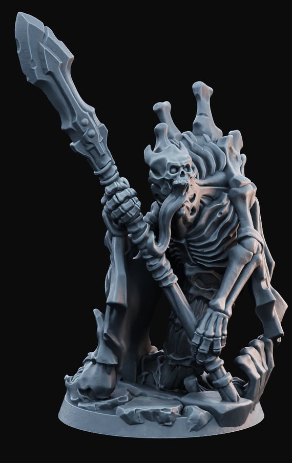 Bone Serpent 1 Resin Cast Miniatures 3d Prints - Etsy
