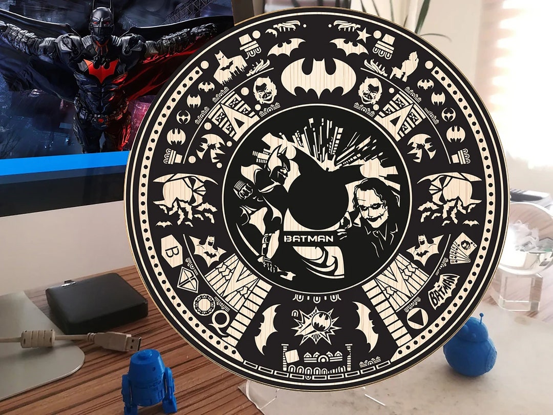 Bat Superhero 7 Clipart Dark Knight Hero Comic Aztec Mayan Calender ...