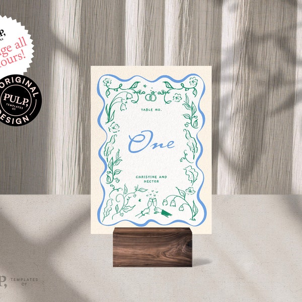 Table Numbers - Etsy