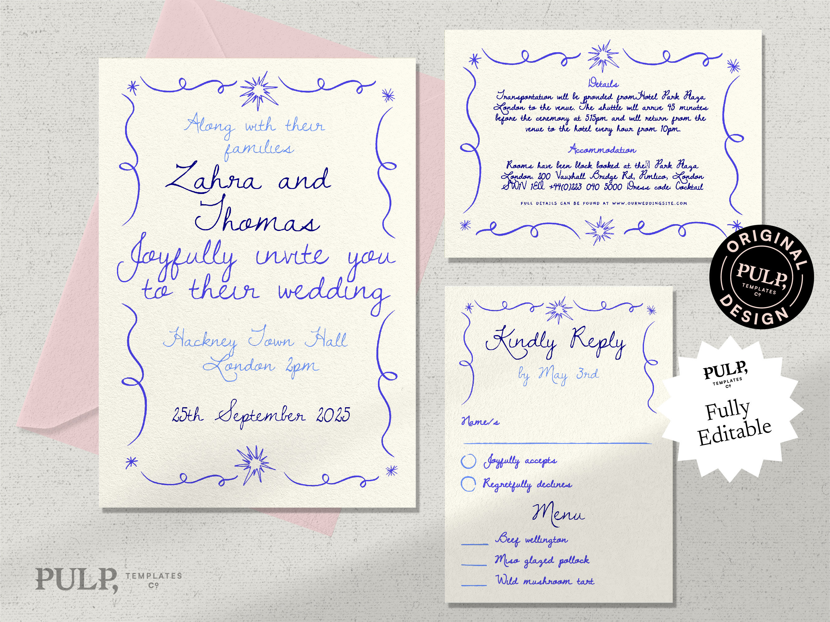 Handwritten wedding invitations 60 photos - Astyledwedding.com