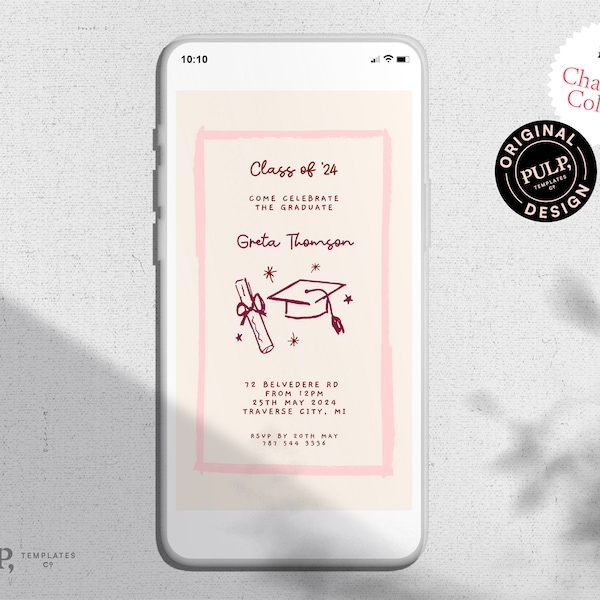 Graduation Party Evites - Etsy