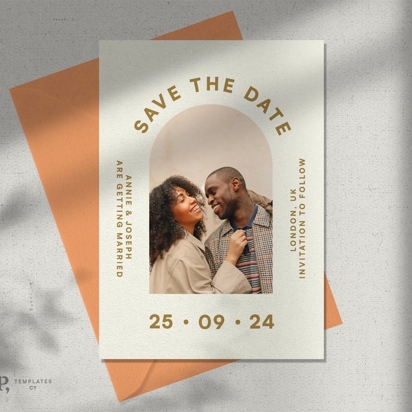 Trendy Save the Date - Etsy