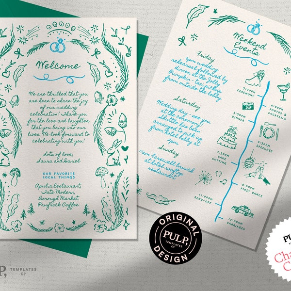 Wedding Welcome Note - Etsy