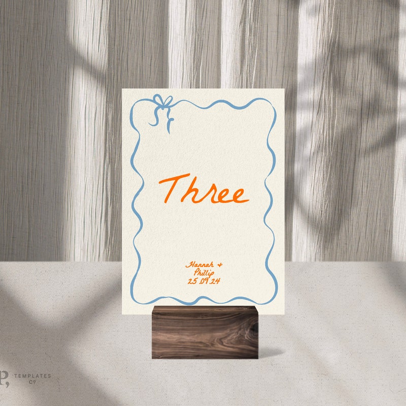 Vintage Table Number - Etsy