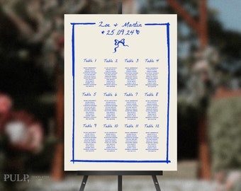 Seating Chart Banner ONLY Please Find Your Seat - Etsy