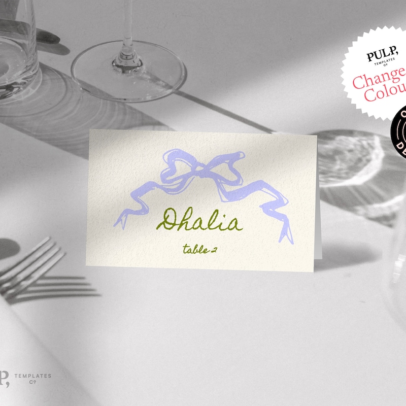 Vintage Place Cards - Etsy